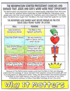 Martin Luther Reformation Day Bible Craft Halloween Alternative