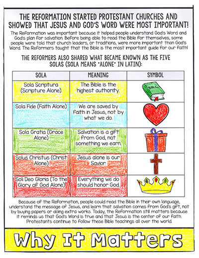 Martin Luther Reformation Day Bible Craft Halloween Alternative