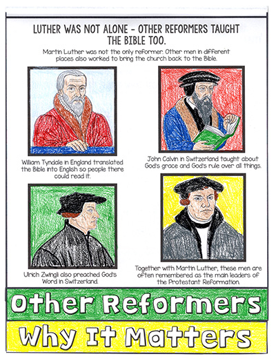 Martin Luther Reformation Day Bible Craft Halloween Alternative