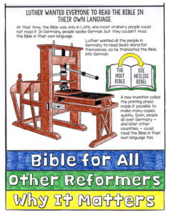 Martin Luther Reformation Day Bible Craft Halloween Alternative